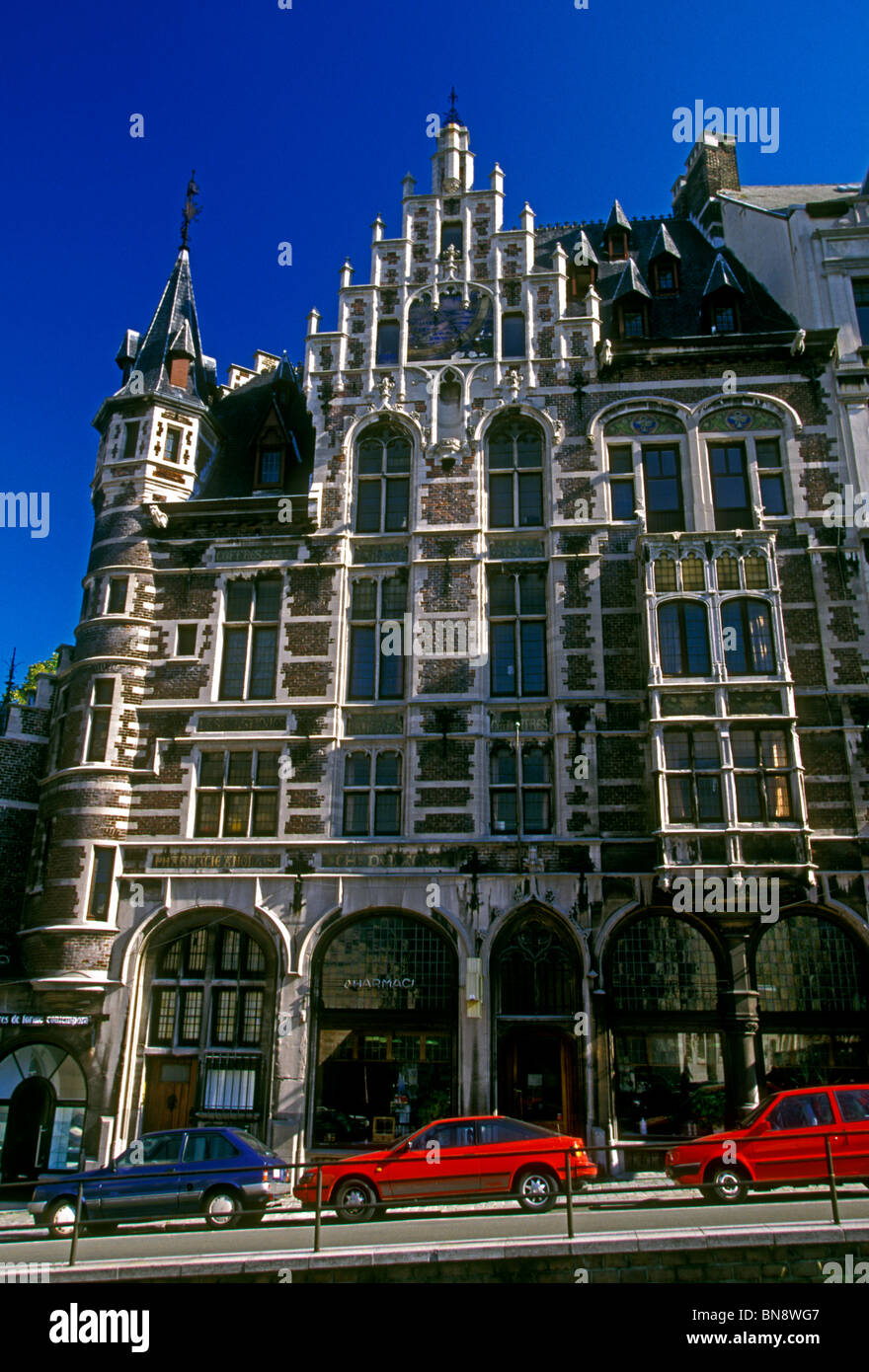 facade, Ravenstein Mansion, Hotel Ravenstein, city, Brussels, Brussels ...