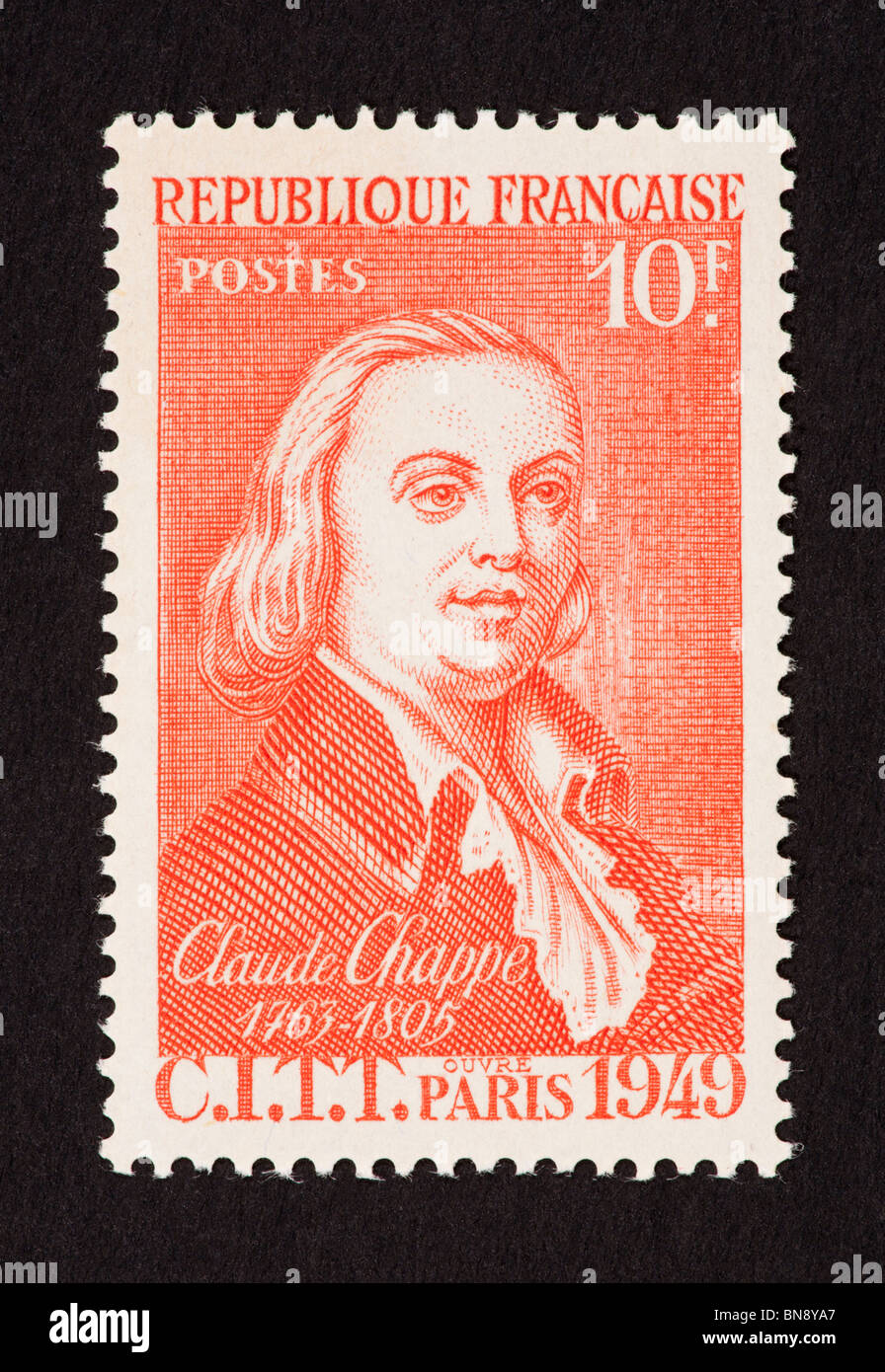 Claude chappe hi-res stock photography and images - Alamy