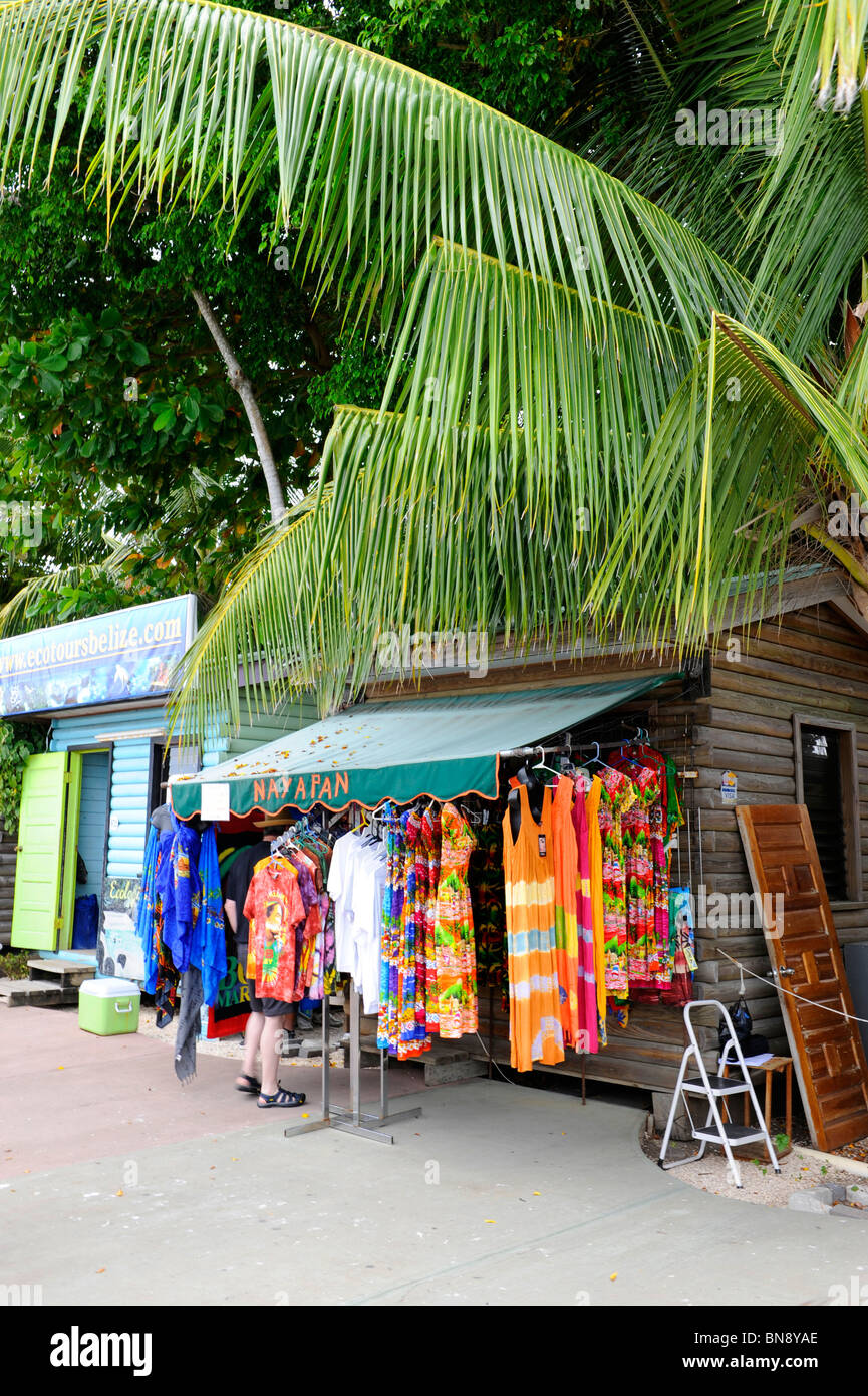 Shopping area for Caribbean Cruise ship in Belize City Belize Central ...