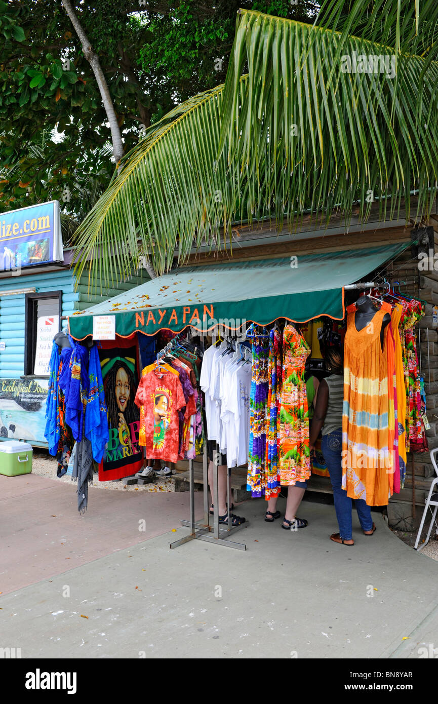 Shopping area for Caribbean Cruise ship in Belize City Belize Central ...
