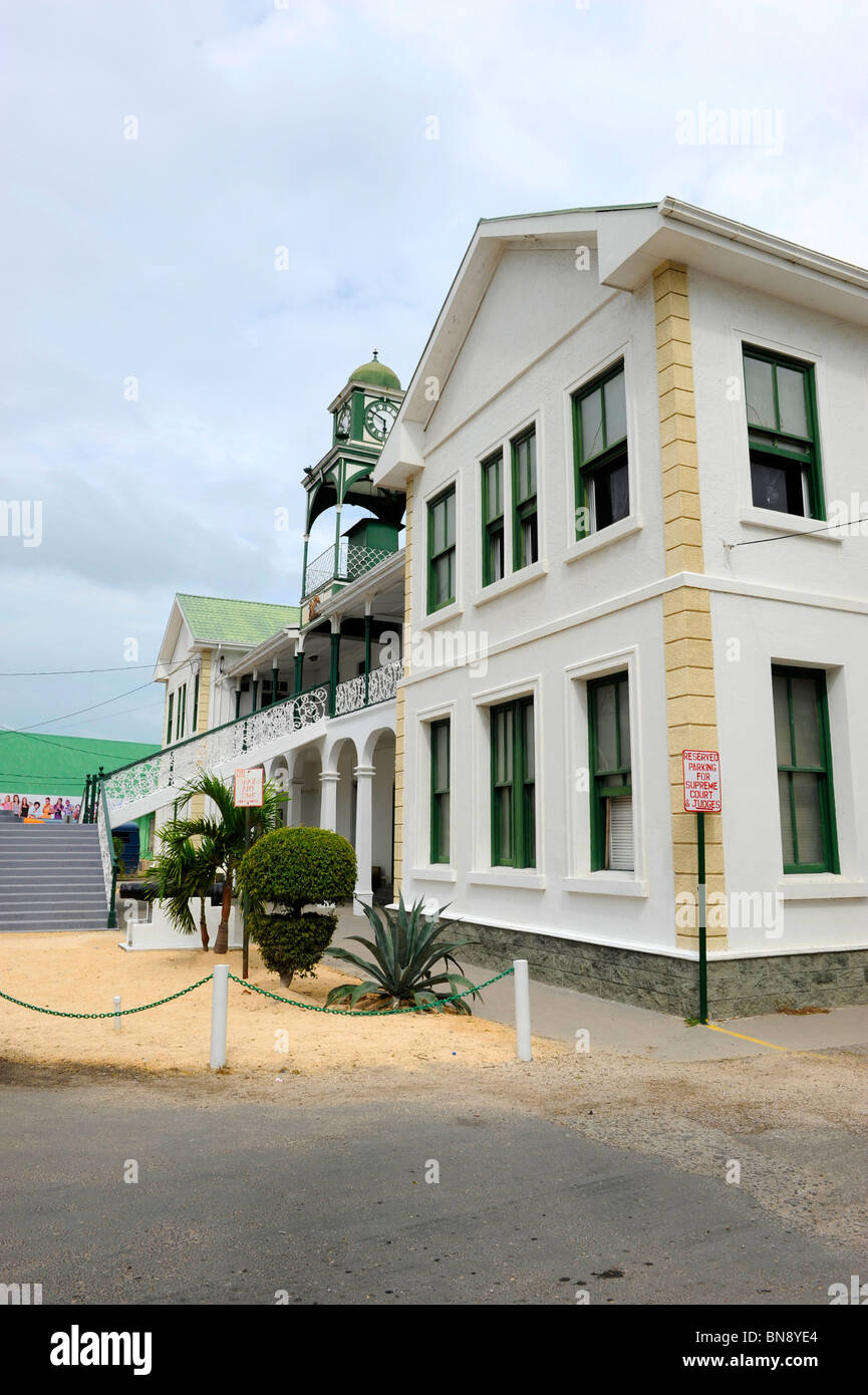 Belize City Belize Central America Stock Photo - Alamy