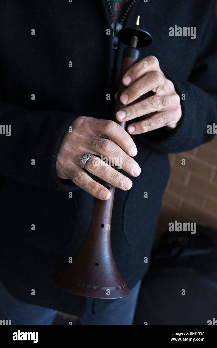 Mizmar wind instrument Stock Photo - Alamy