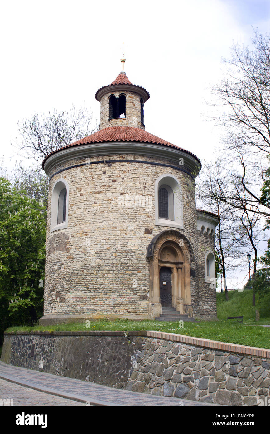 Prague - st. Martins romanesque chapel - Vysehrad Stock Photo - Alamy