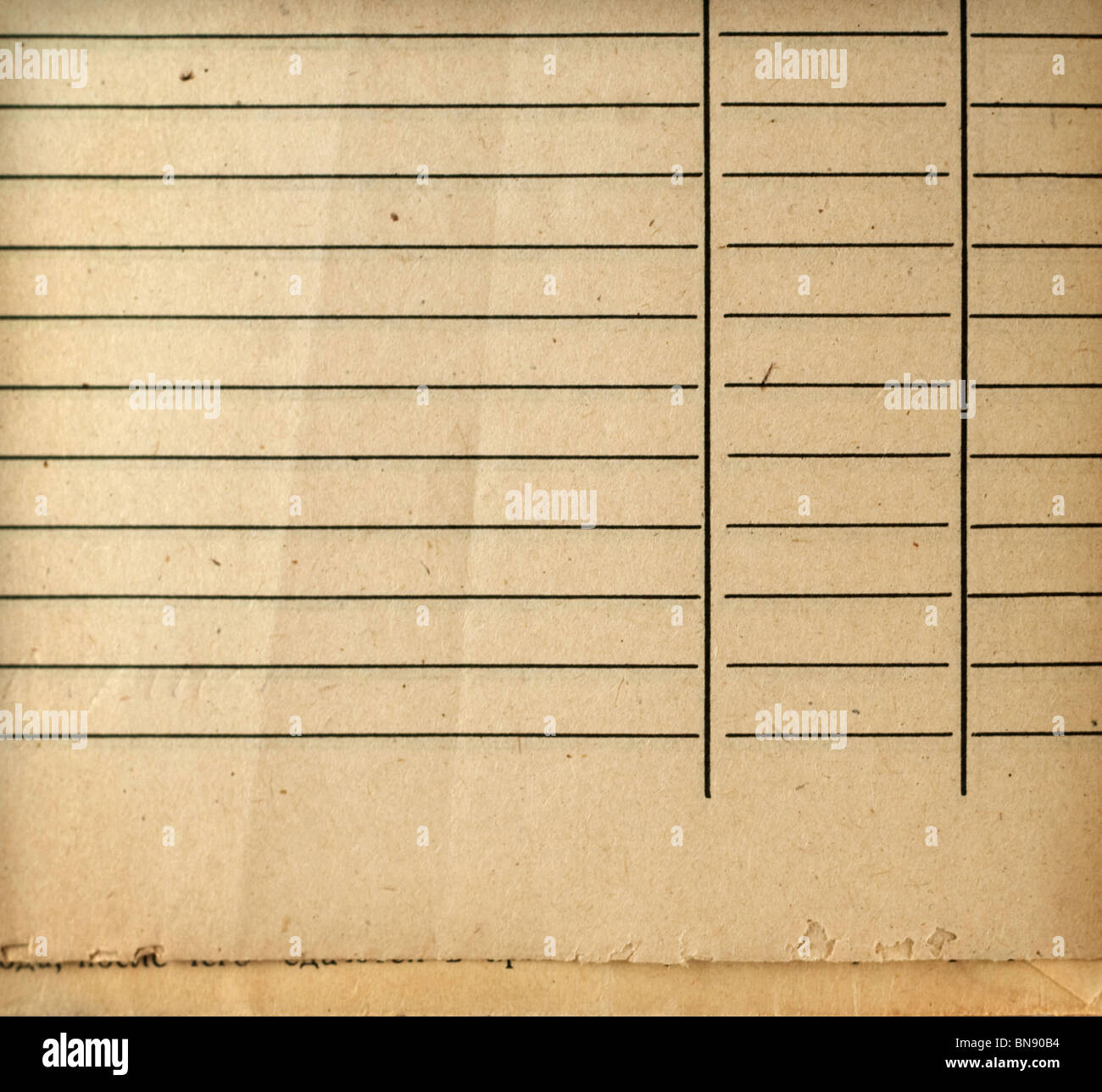 Vintage grungy lined paper closeup Stock Photo - Alamy