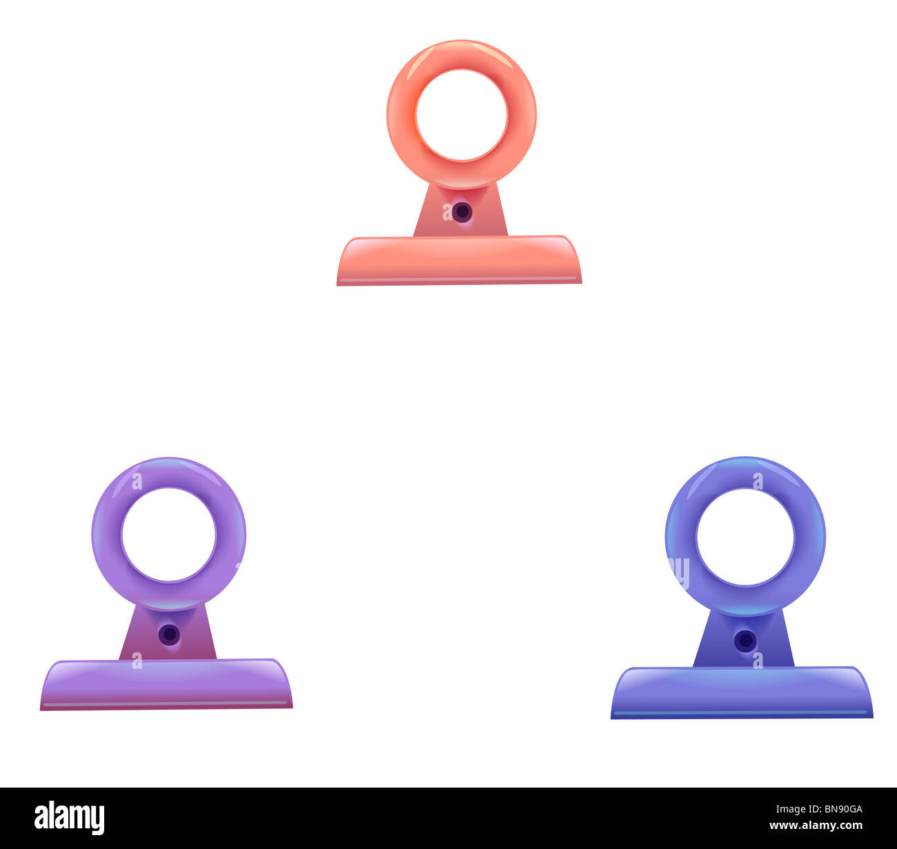 Cartoon office background Cut Out Stock Images & Pictures - Alamy