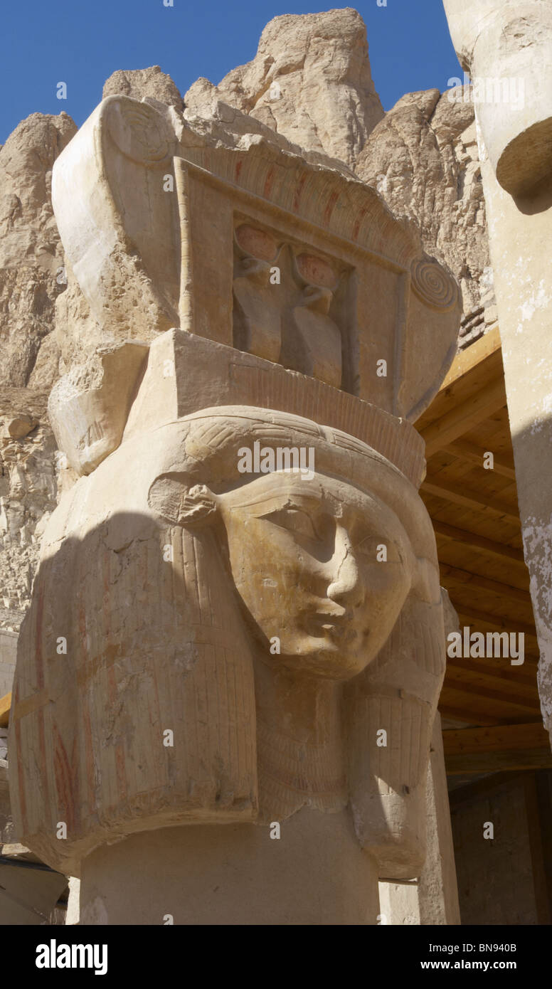 Hatshepsut temple chapel of hathor hi-res stock photography and images ...