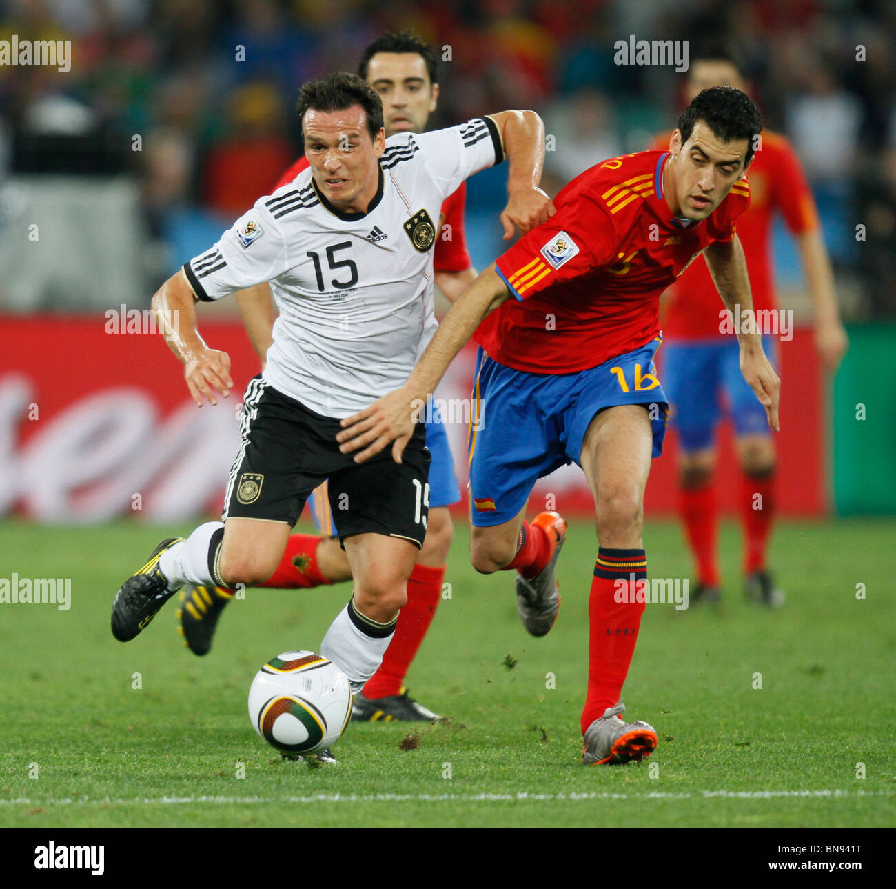 PIOTR TROCHOWSKI & SERGIO BUSQ GERMANY V SPAIN DURBAN STADIUM DURBAN ...
