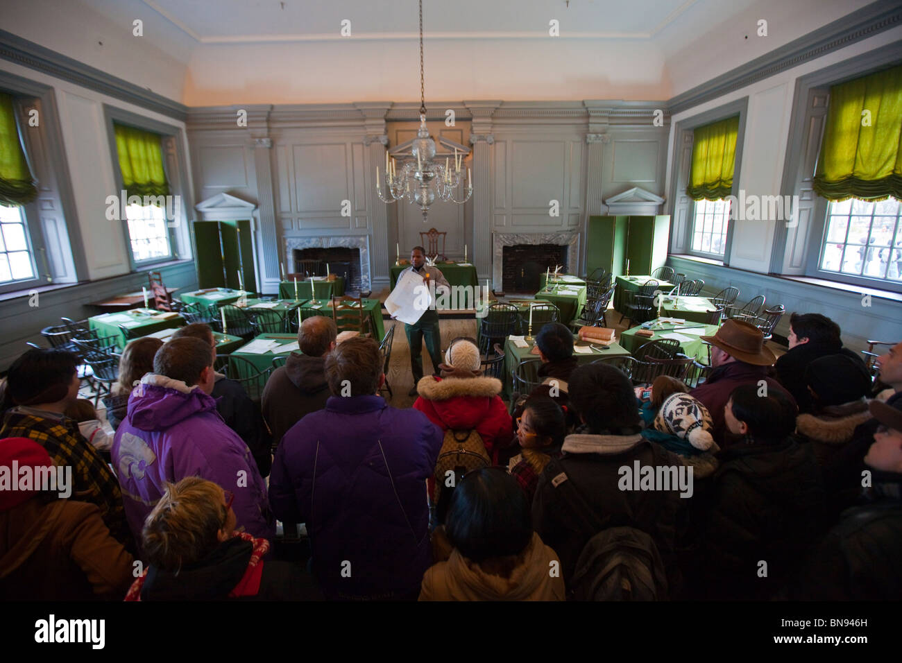Park Ranger, Declaration of Independence, Assembly Room, Independence ...