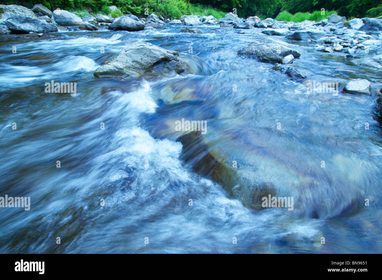Mountain stream, Tokyo, Japan Stock Photo - Alamy