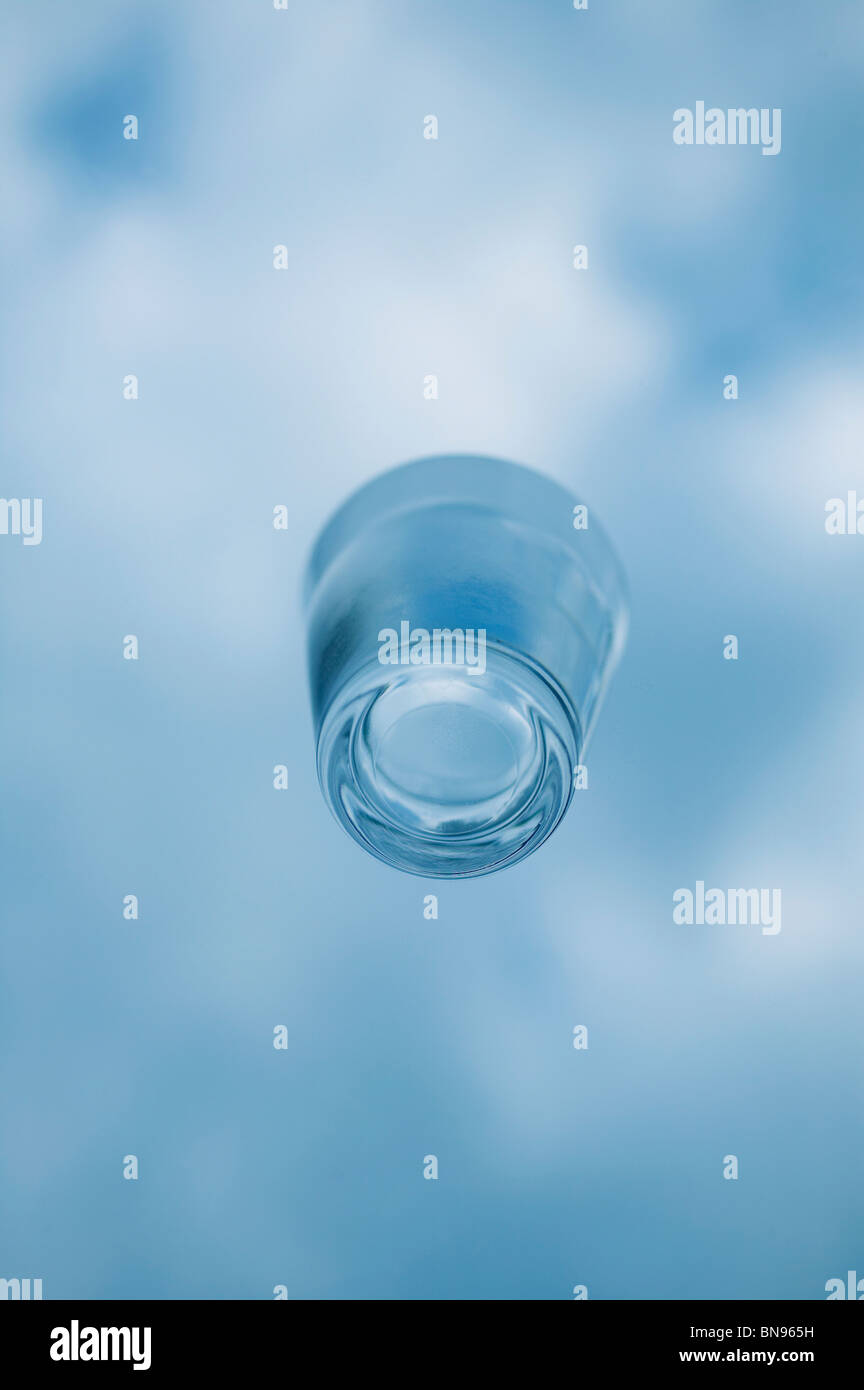 Floating glass of water Stock Photo - Alamy