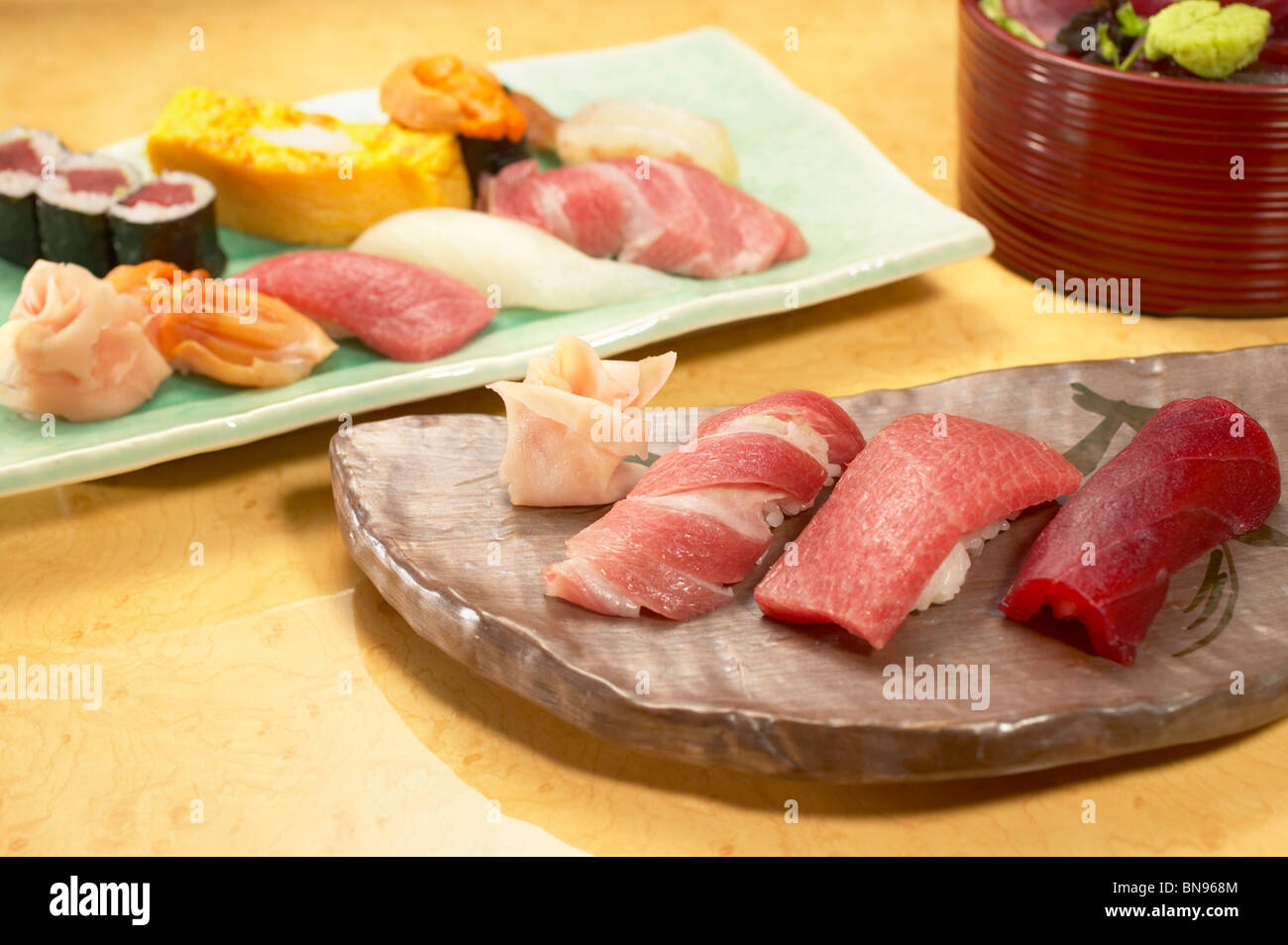 Sushi styles hi-res stock photography and images - Alamy