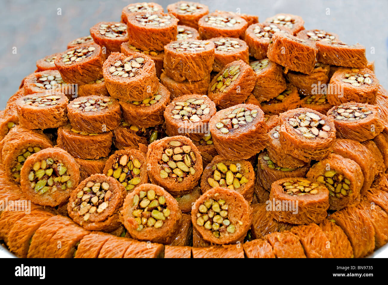 Istanbul Turkey Kadadikoy Turkish fruit Baker Market Stock Photo - Alamy