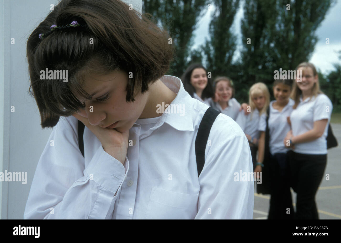 Left out school uniform hi-res stock photography and images - Alamy