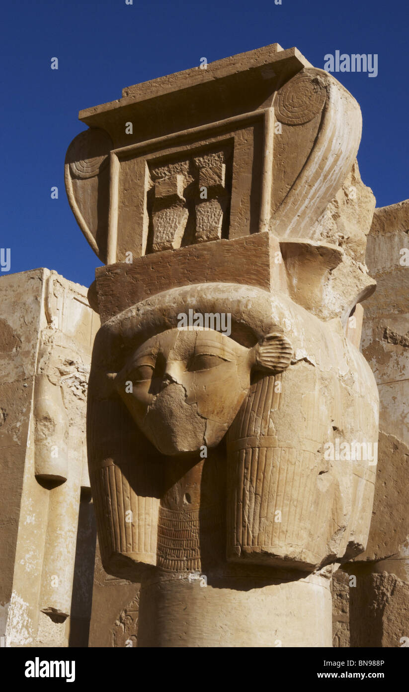 Hatshepsut temple chapel of hathor hi-res stock photography and images ...