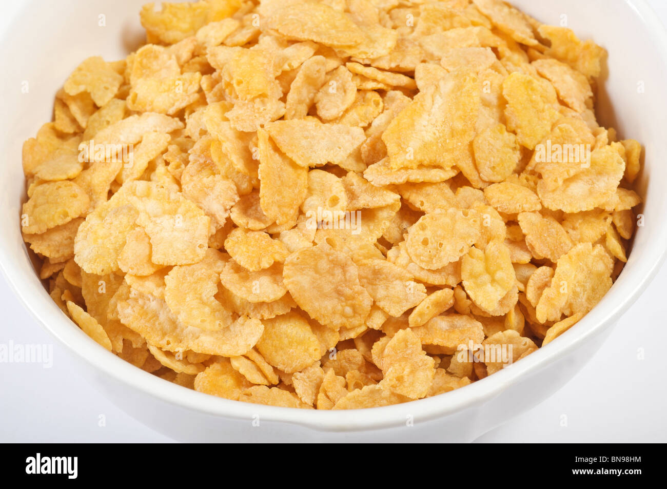 Bowl of cornflakes Stock Photo - Alamy