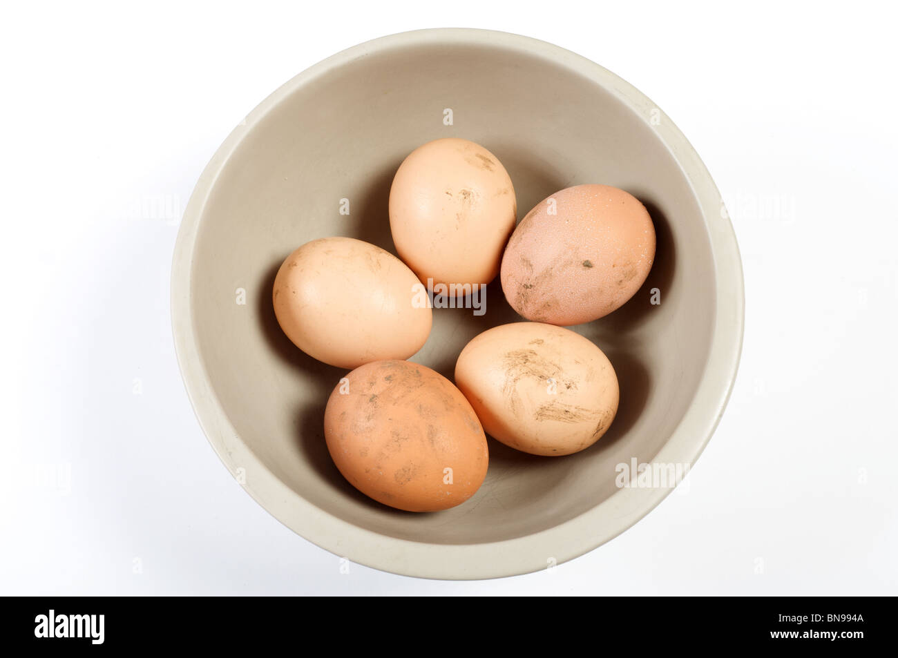 Free range organic eggs Stock Photo - Alamy