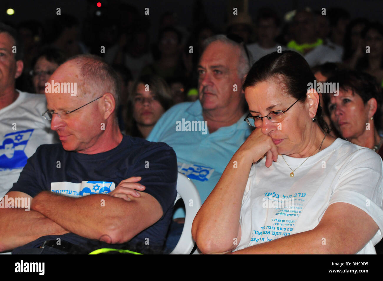 Noam and Aviva Shalit, parents of the abducted Israeli soldier, Gilad ...