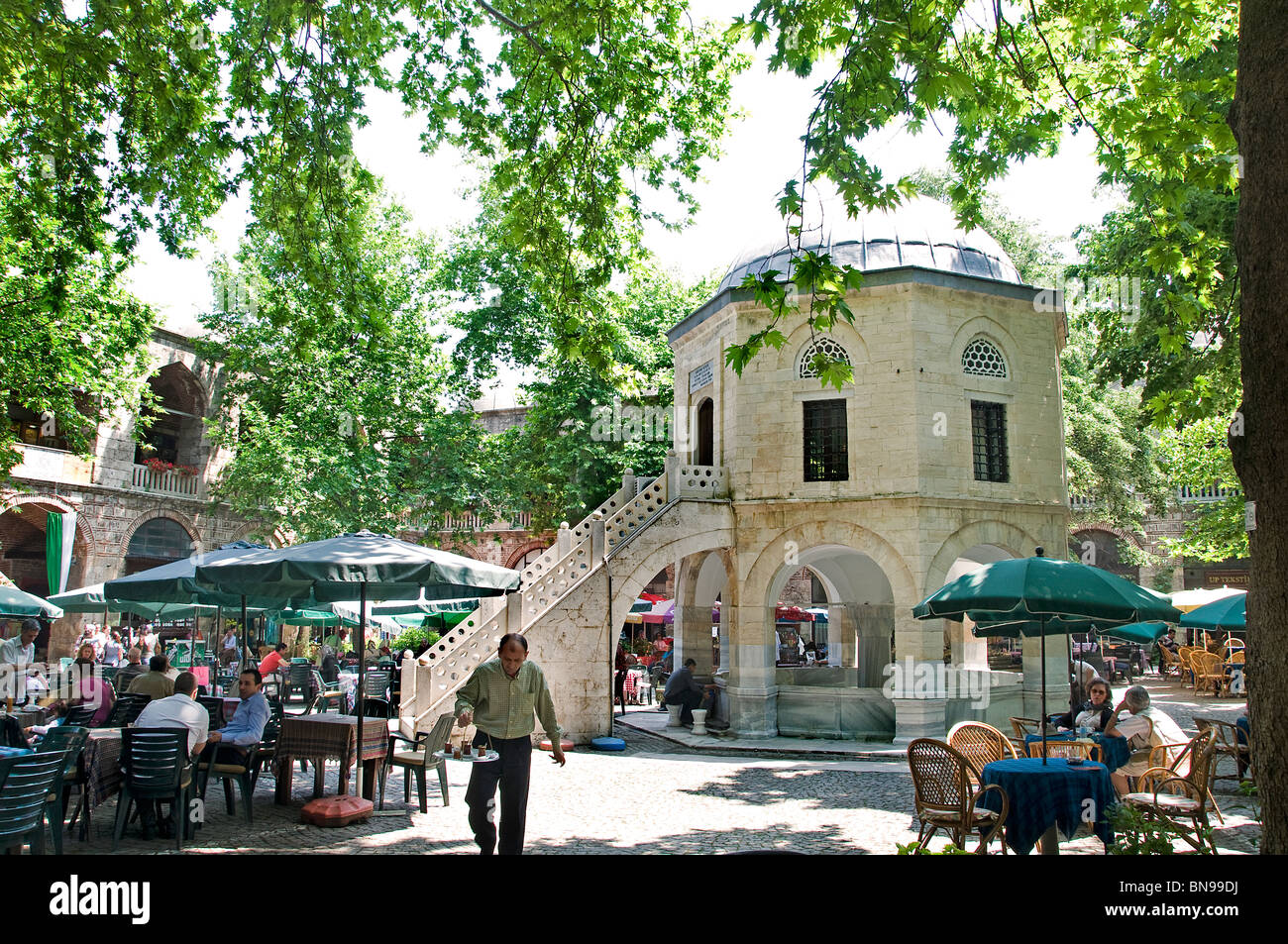 Bursa Turkey Anatolia Koza Han Kapali Carci Baz Market Bazaar Stock ...