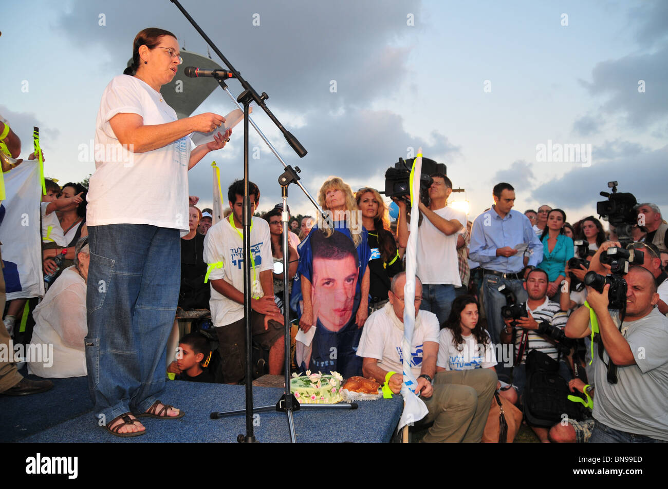 Aviva Shalit, Mother of the abducted Israeli soldier, Gilad Shalit ...