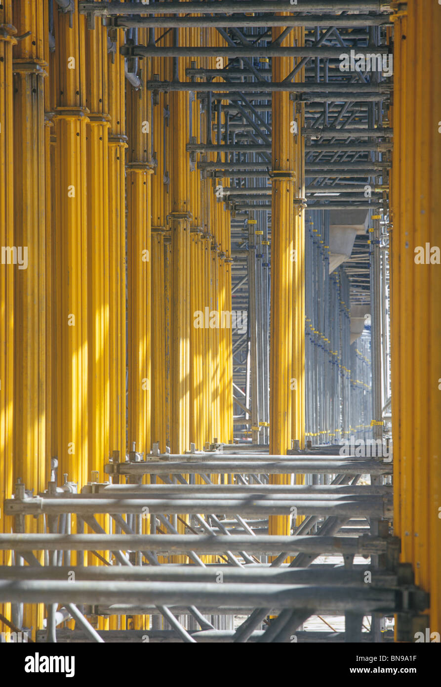 Aluminum frame support of building hi-res stock photography and images ...