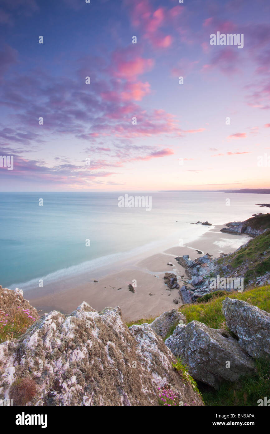 Coastal sunset view hi-res stock photography and images - Alamy