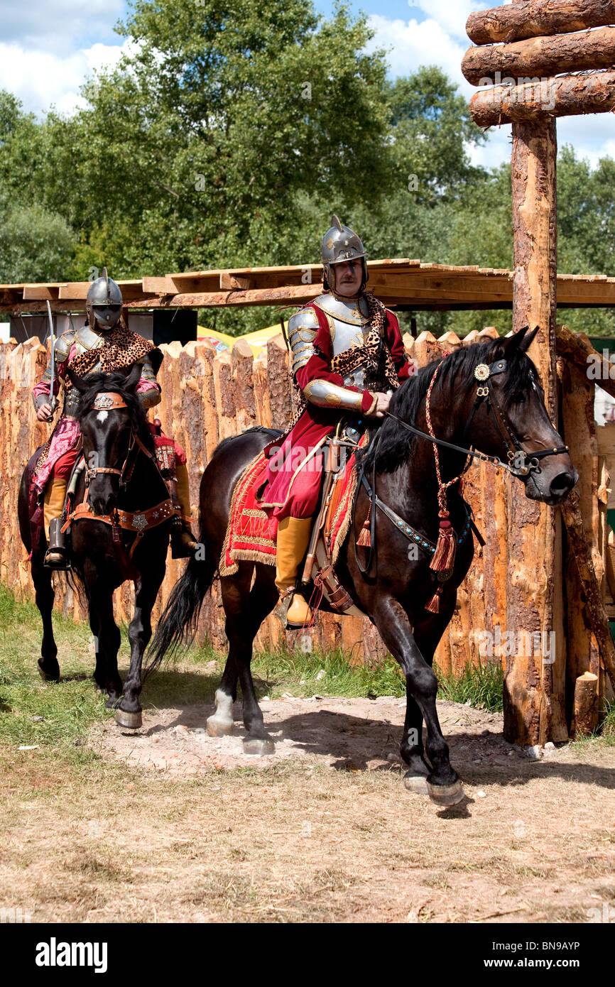 Cavalry knights at Battle of Klushino - 400 years festival in Warsaw ...