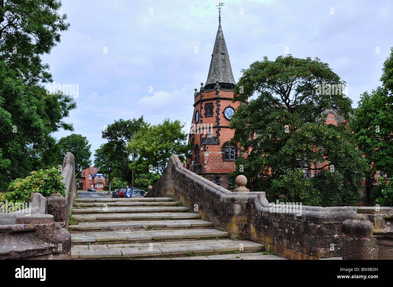 Dell Bridge Port Sunlight Village High Resolution Stock Photography and ...