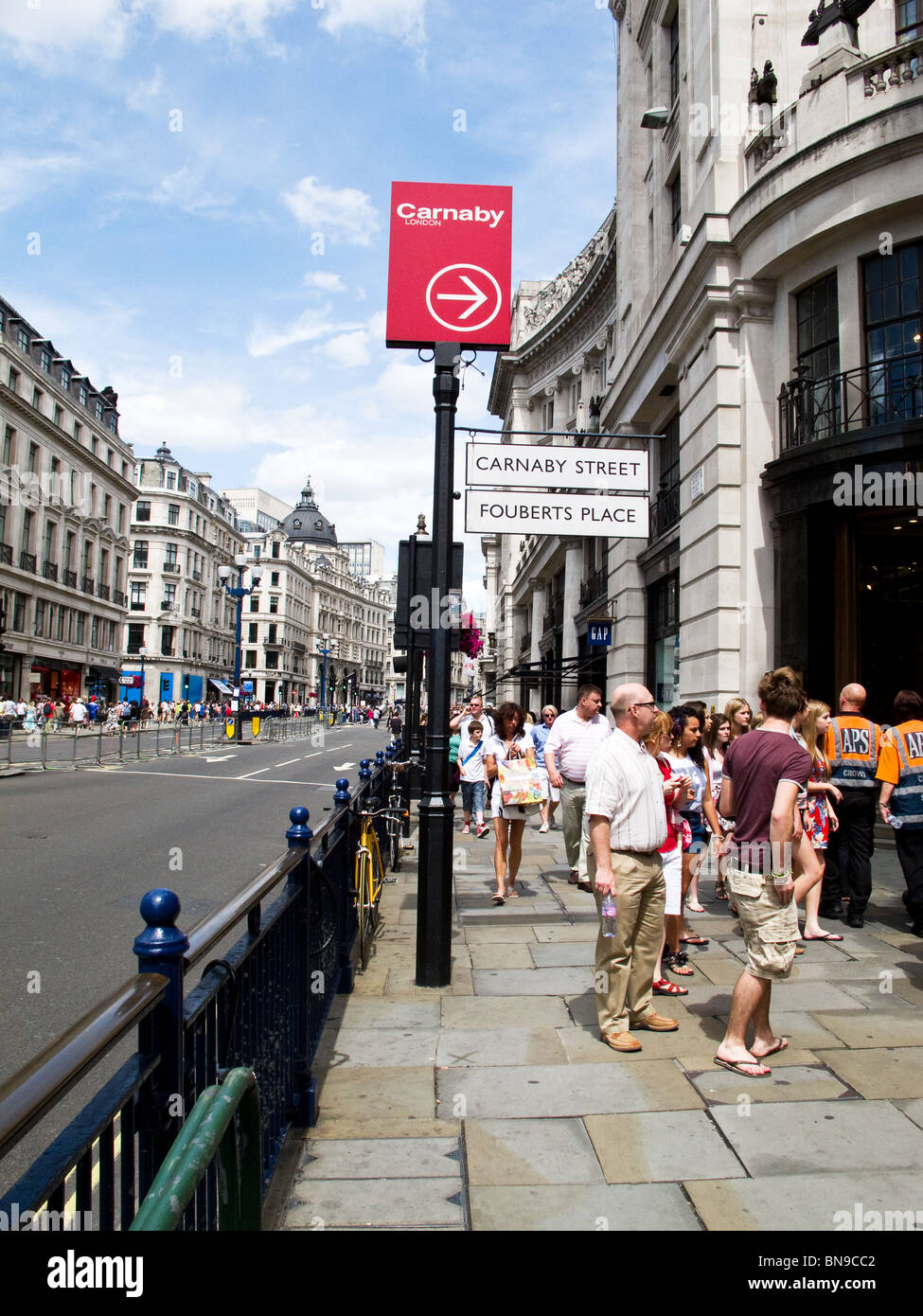 A sign for Carnaby Street in London Stock Photo - Alamy