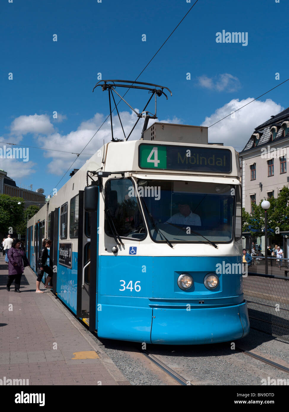 Swedish tram trams hi-res stock photography and images - Alamy