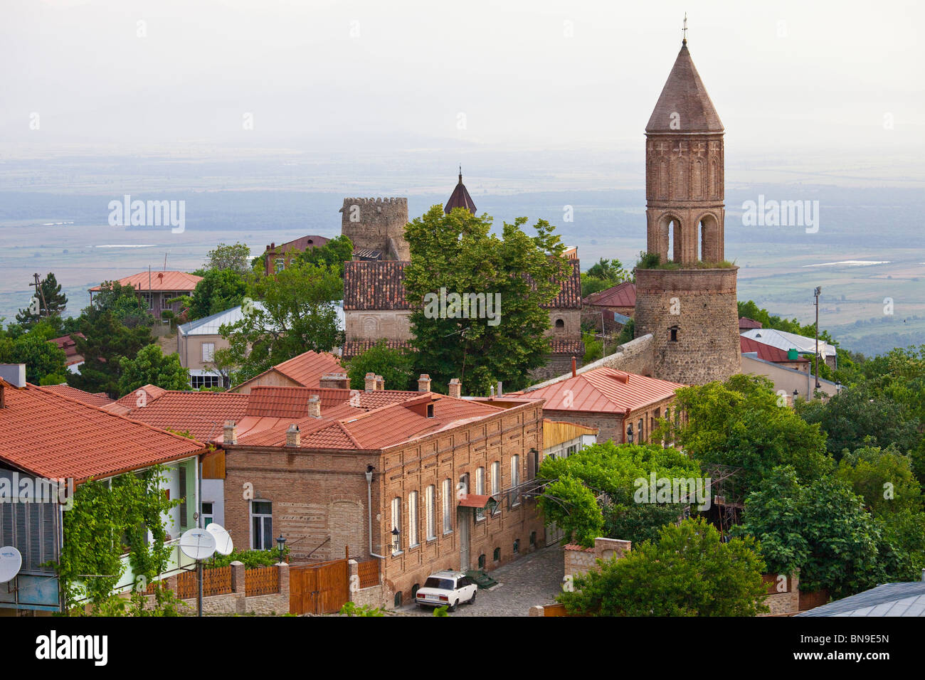 Georgian architecture of saint george church hi-res stock photography ...