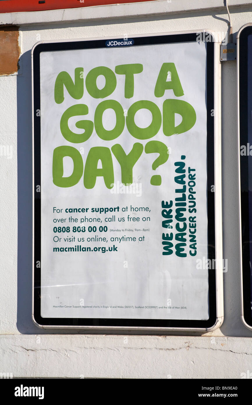 Macmillan cancer support poster hi-res stock photography and images - Alamy