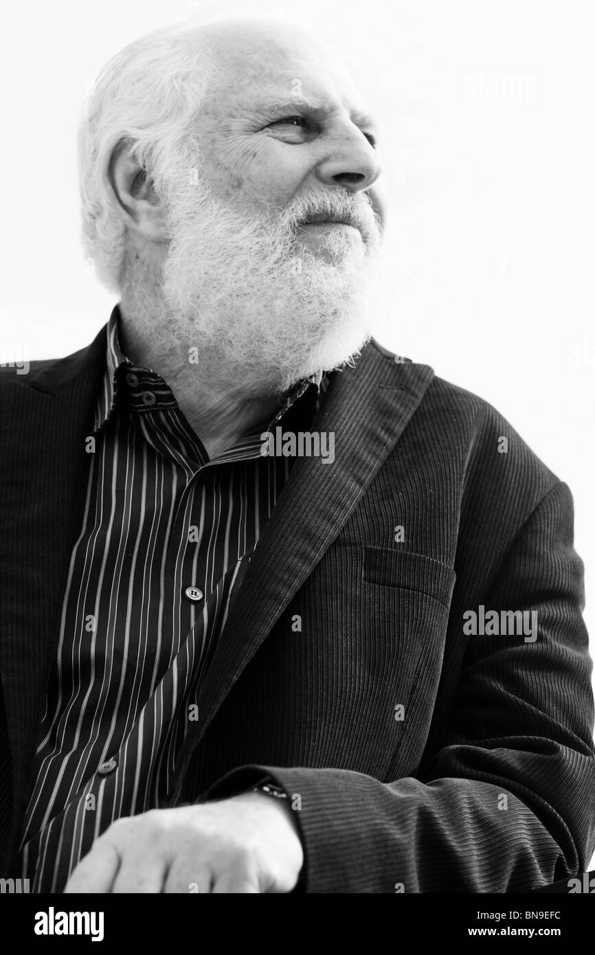 Beard business man businessman Black and White Stock Photos & Images ...