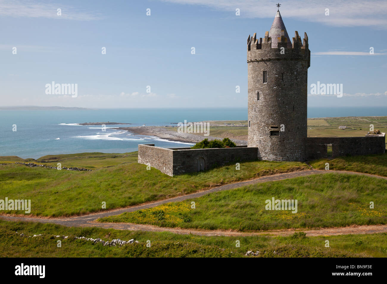 Doonagore Castle, Doolin, Co. Clare, Ireland Stock Photo - Alamy