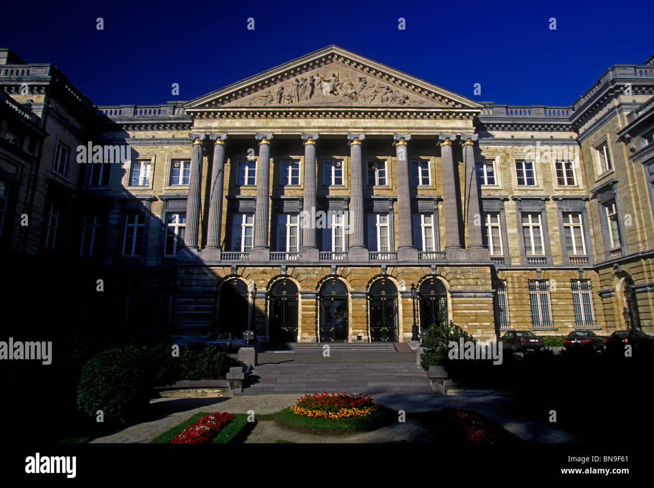 Palace of the Nation, Belgian Parliament, city of Brussels, Brussels ...