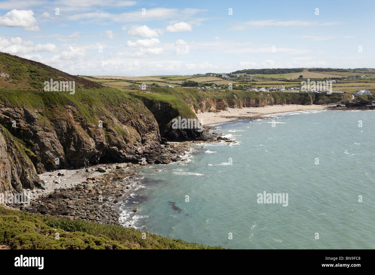 Church Bay (Porth Swtan), Isle of Anglesey, North Wales, UK, Britain ...