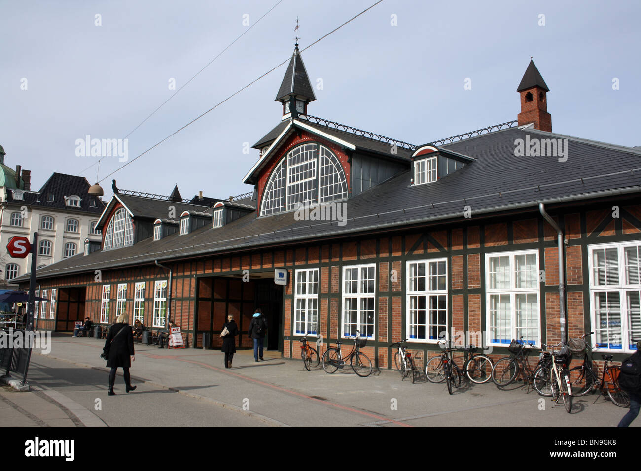 Osterport railway Station, Copenhagen, Denmark Stock Photo - Alamy