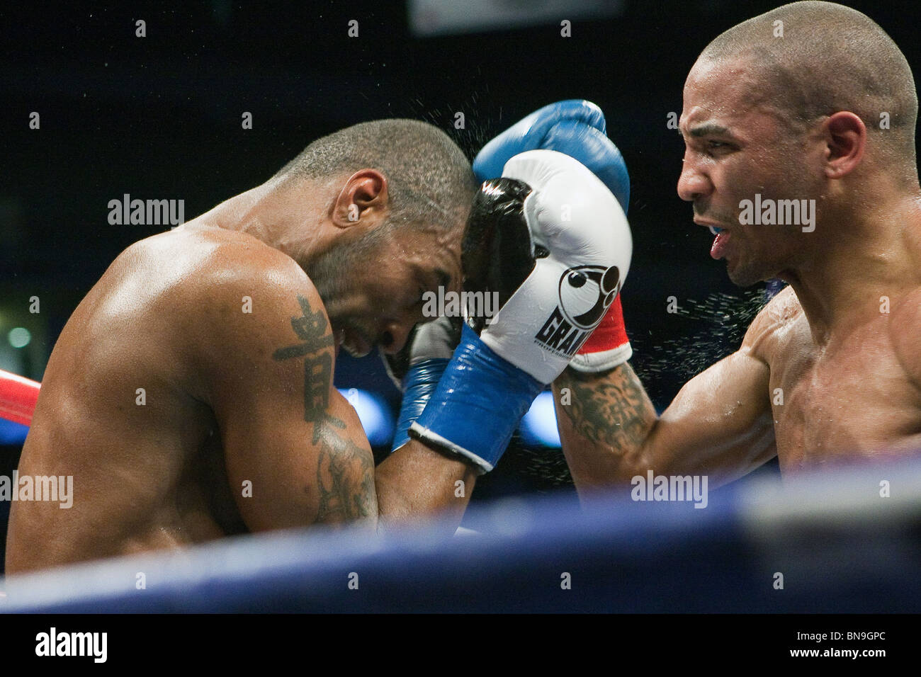 Andre Ward vs Allan Green Stock Photo - Alamy