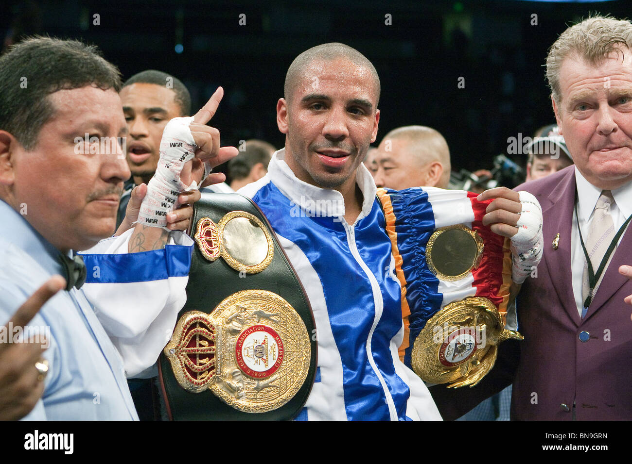 Andre Ward vs Allan Green Stock Photo - Alamy