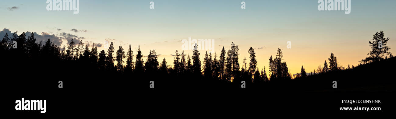 Wasatch mountains sunset utah hi-res stock photography and images - Alamy