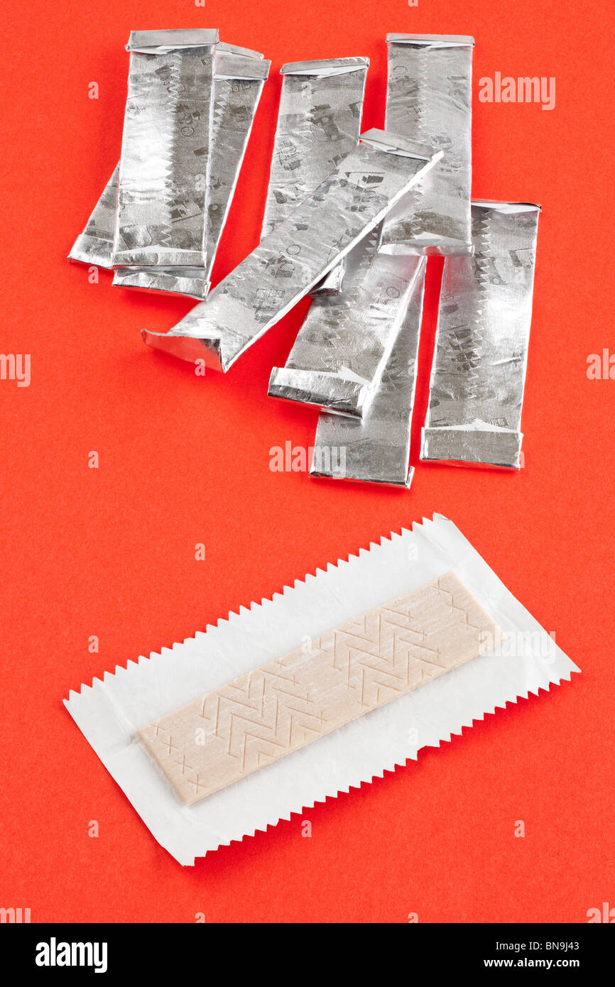 Wrapper chewing gum hi-res stock photography and images - Alamy