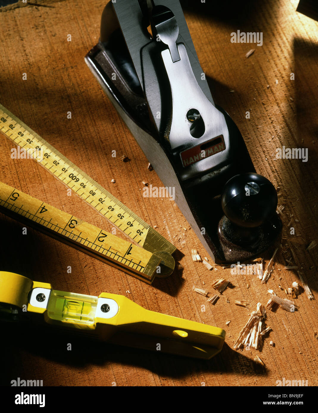 Carpenters level tools hi-res stock photography and images - Alamy