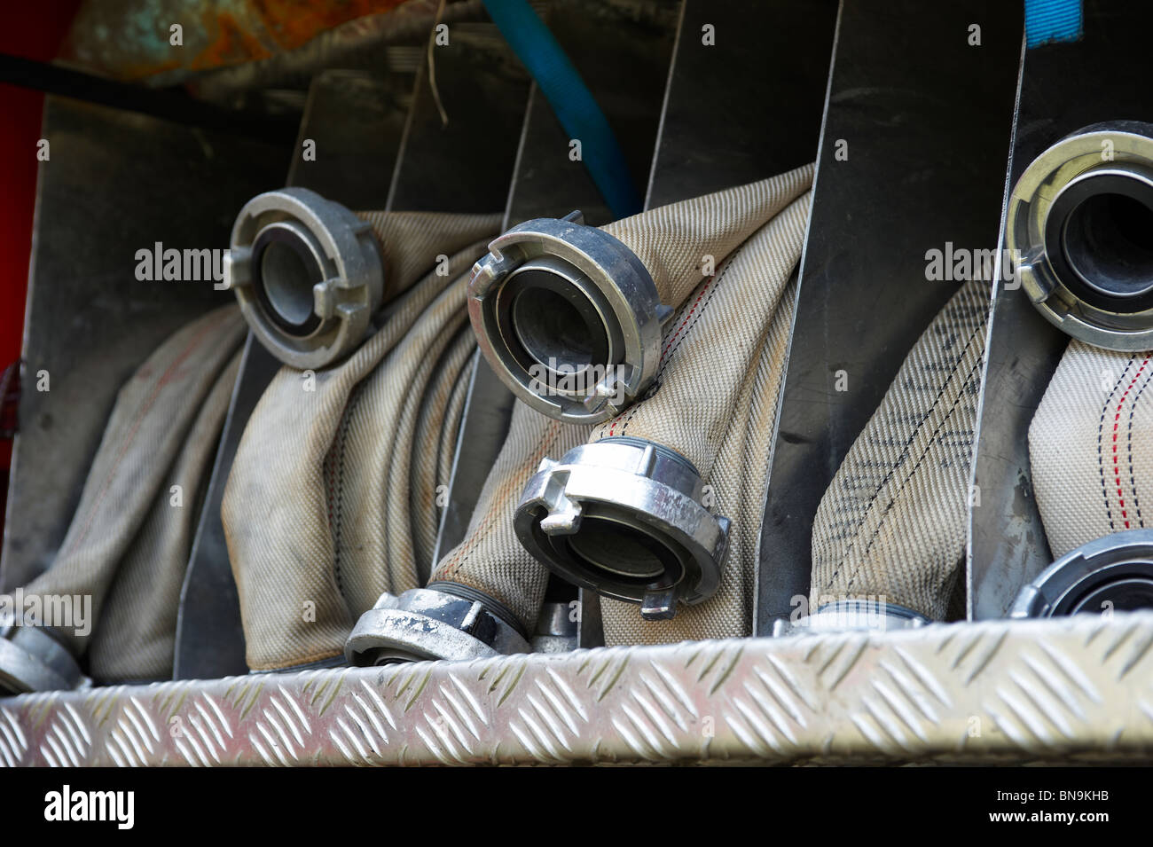 Czech firefighters training Stock Photo - Alamy