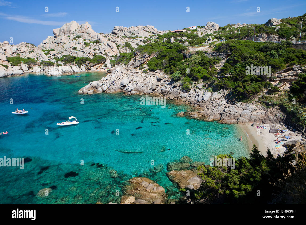 Cala Spinosa, Capo Testa, Sardinia Stock Photo - Alamy