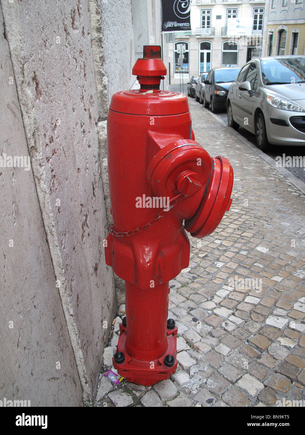 A Fire Hydrant in Lisbon Porugal Stock Photo - Alamy