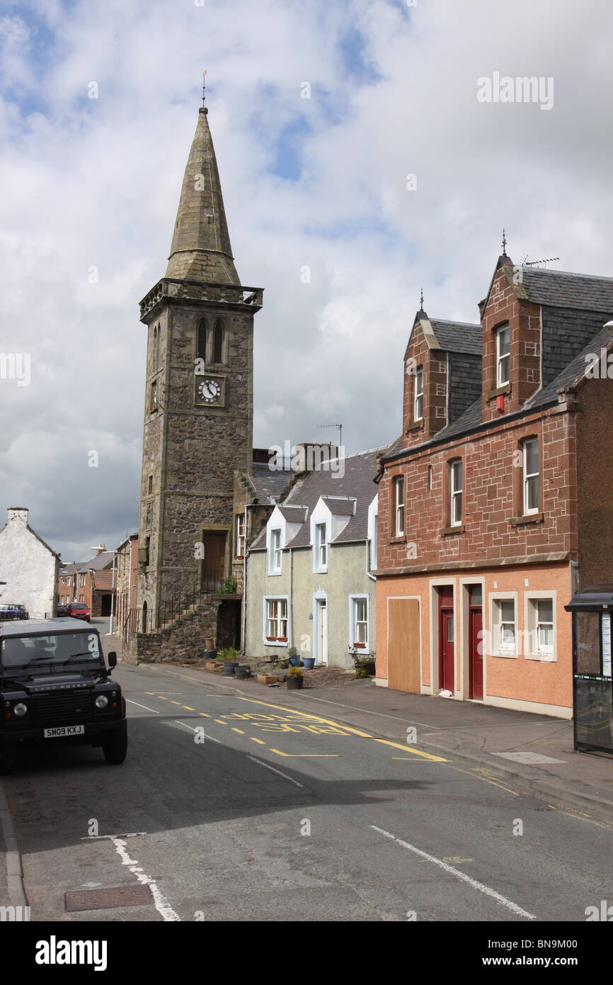 Town hall steeple strathmiglo scotland hi-res stock photography and ...