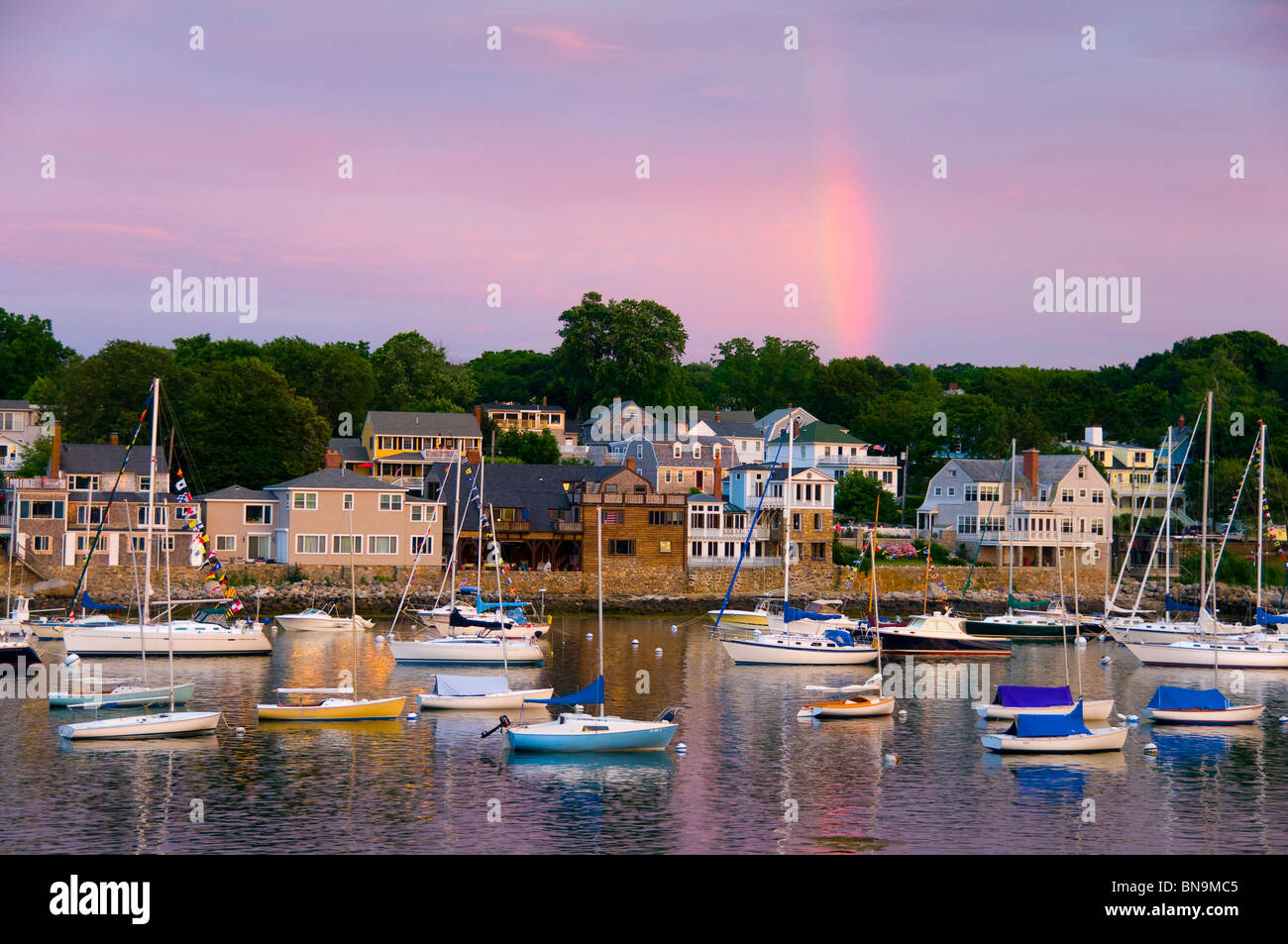 New england harbor scenes hi-res stock photography and images - Alamy