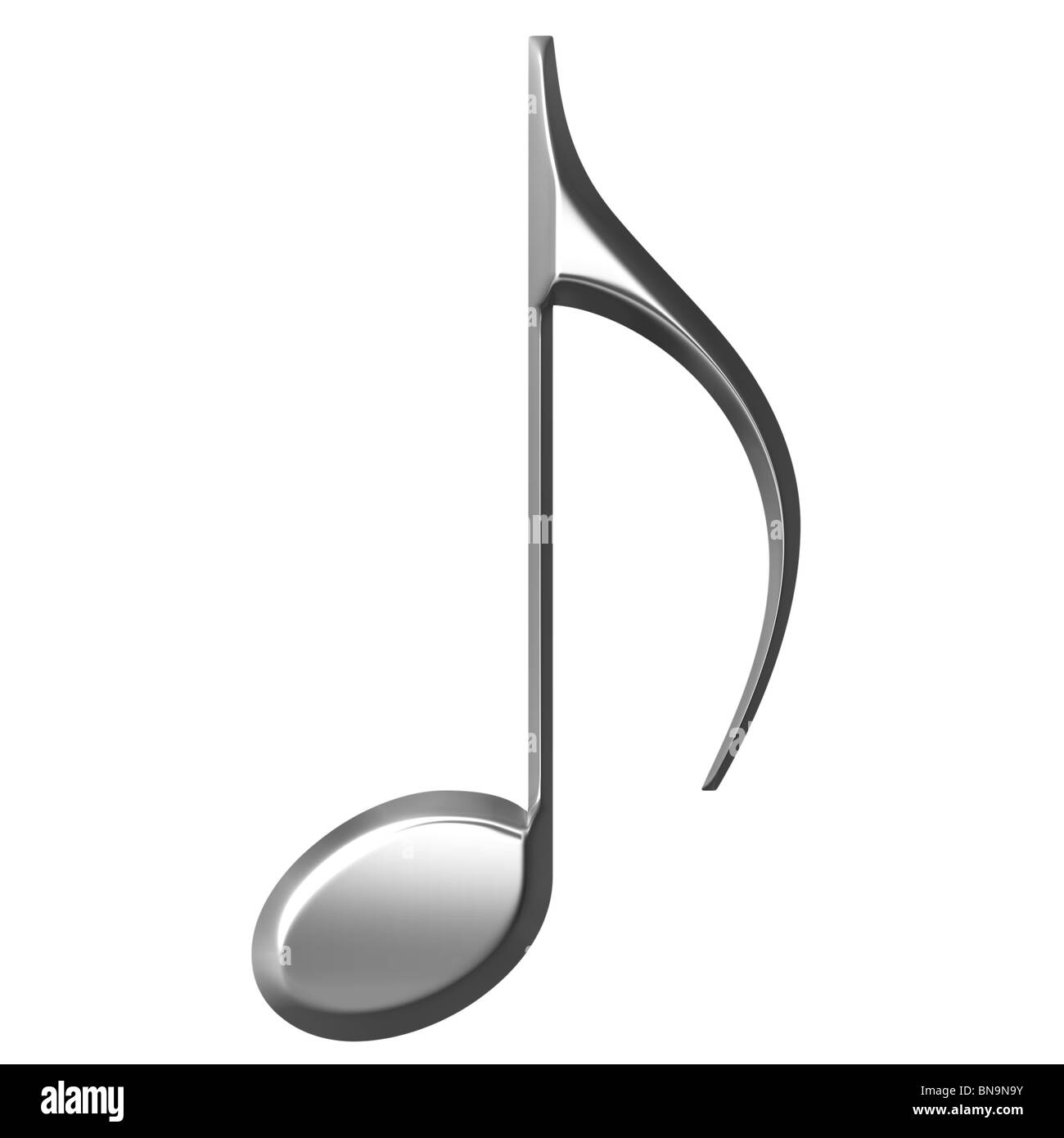 Eighth notes Black and White Stock Photos & Images - Alamy