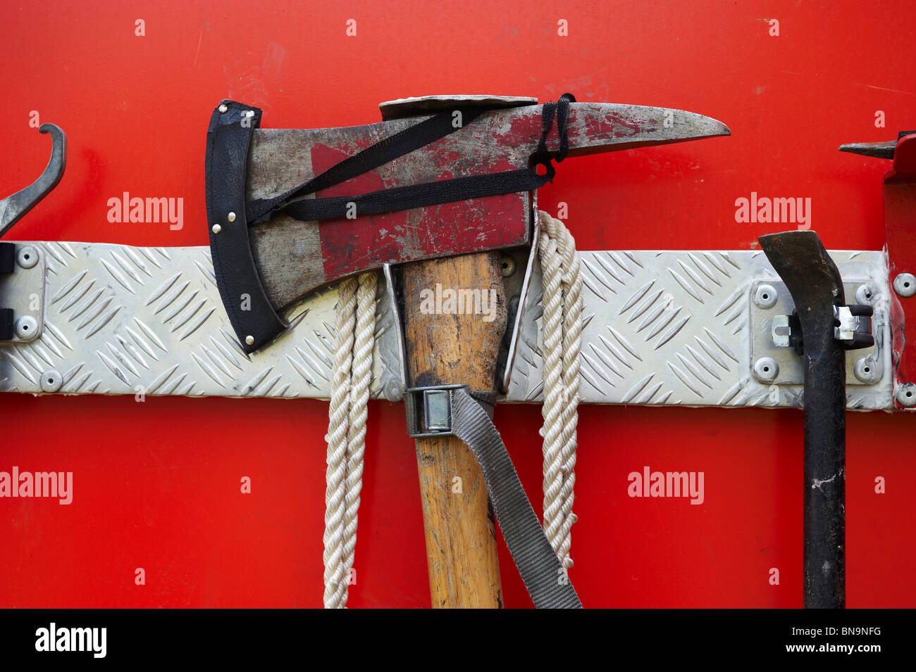 Czech firefighters training Stock Photo - Alamy