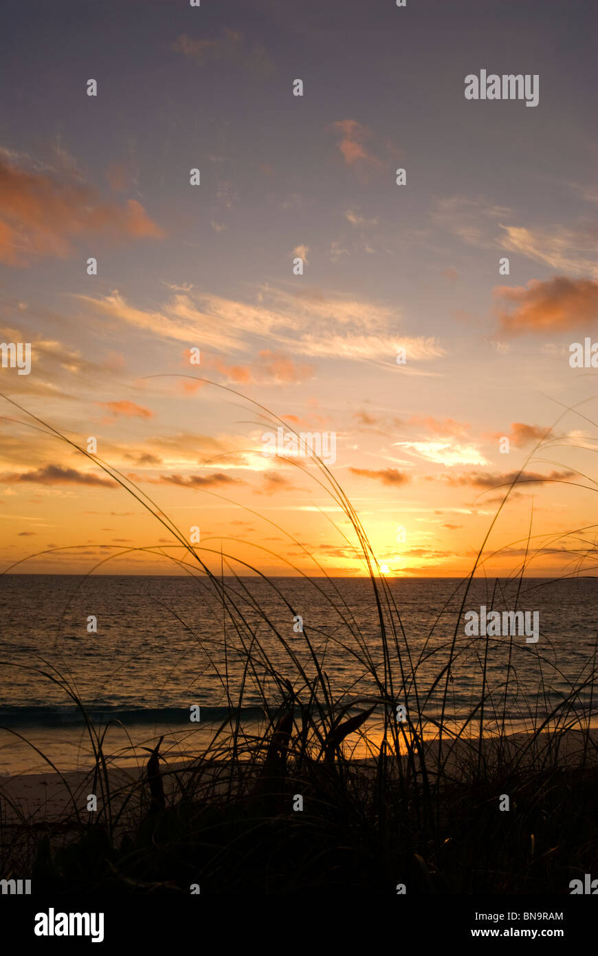 Sunset, Hope Town, Abaco, Bahamas Stock Photo - Alamy