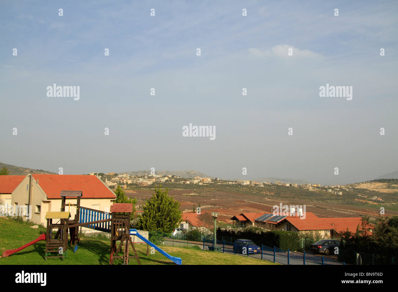Israel, Upper Galilee, Metula by the Lebanese border Stock Photo - Alamy